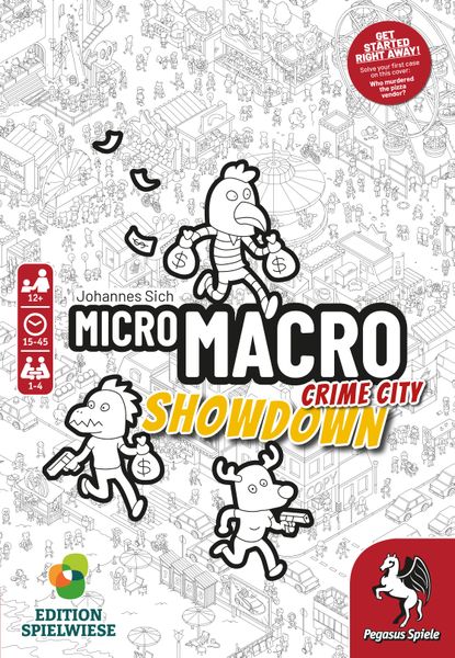 Micro Macro Crime City Card Game 4: Showdown - The Ludoquist