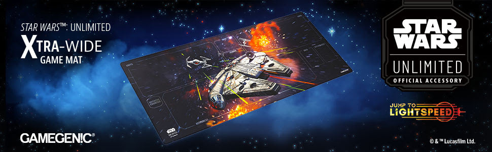 Star Wars: Unlimited Jump to Lightspeed Xtra-Wide Game Mat - Millenniu ...