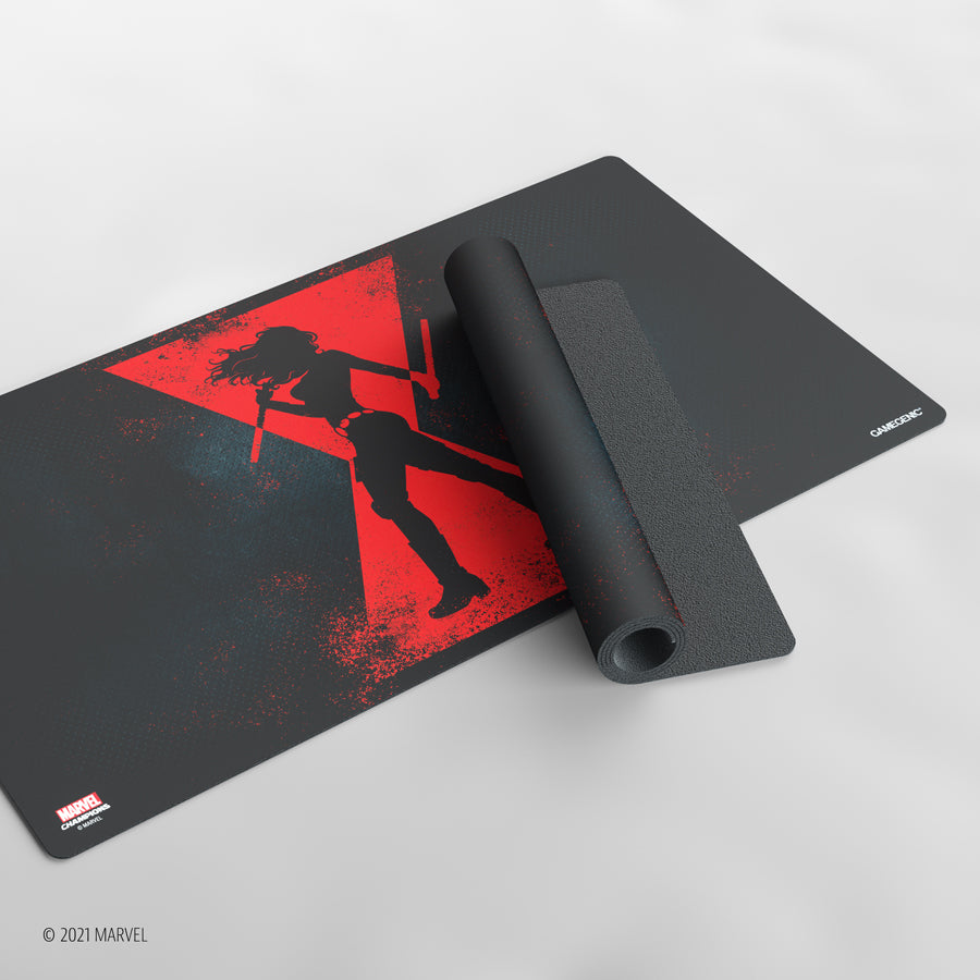 Gamegenic Marvel Champions Game Mat – Black Widow - The Ludoquist