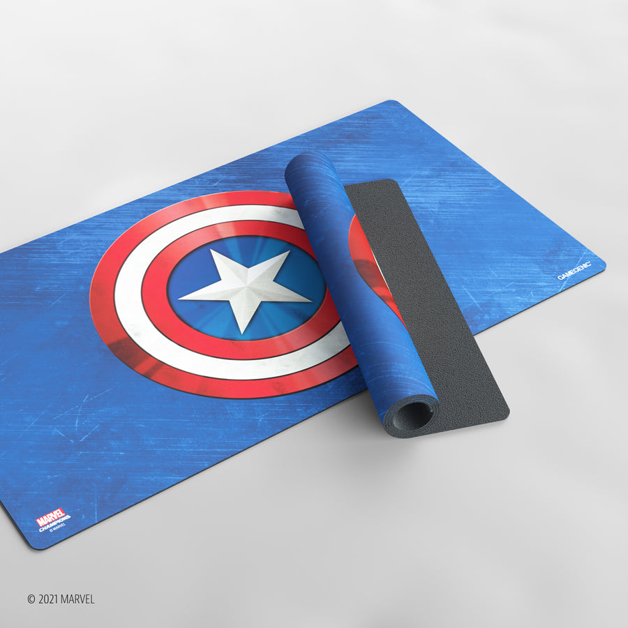 Gamegenic Marvel Champions Game Mat – Captain America - The Ludoquist